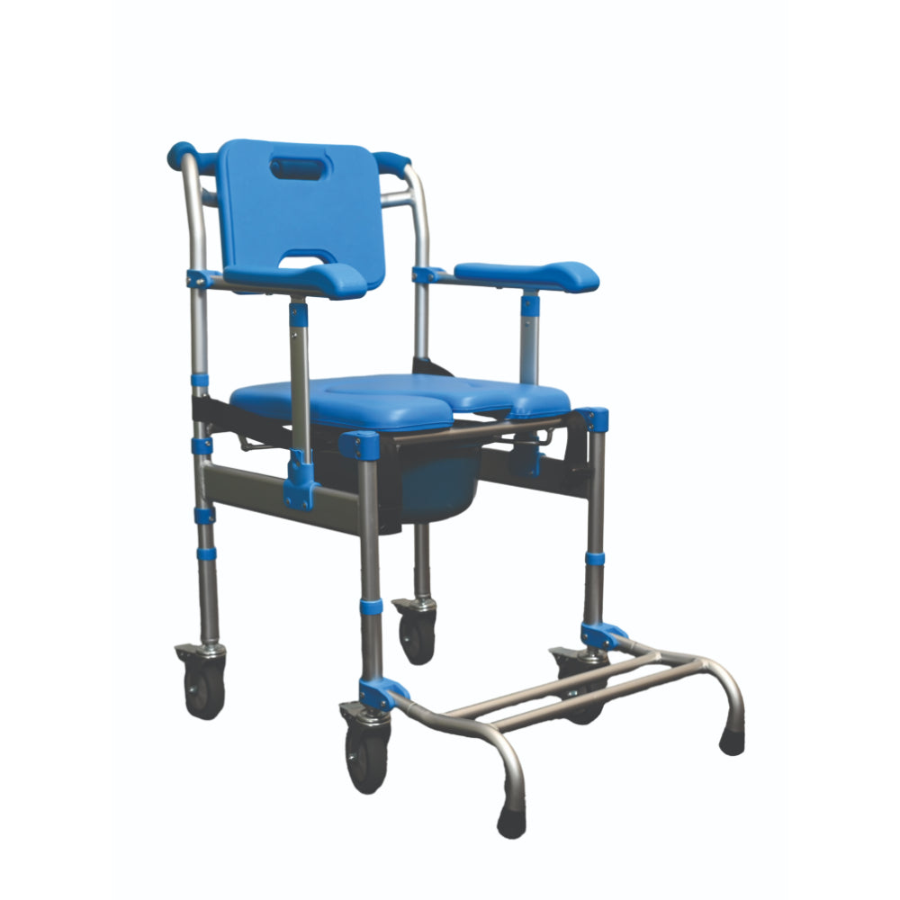 Commode Chair Aluminum | E0163 – Medus